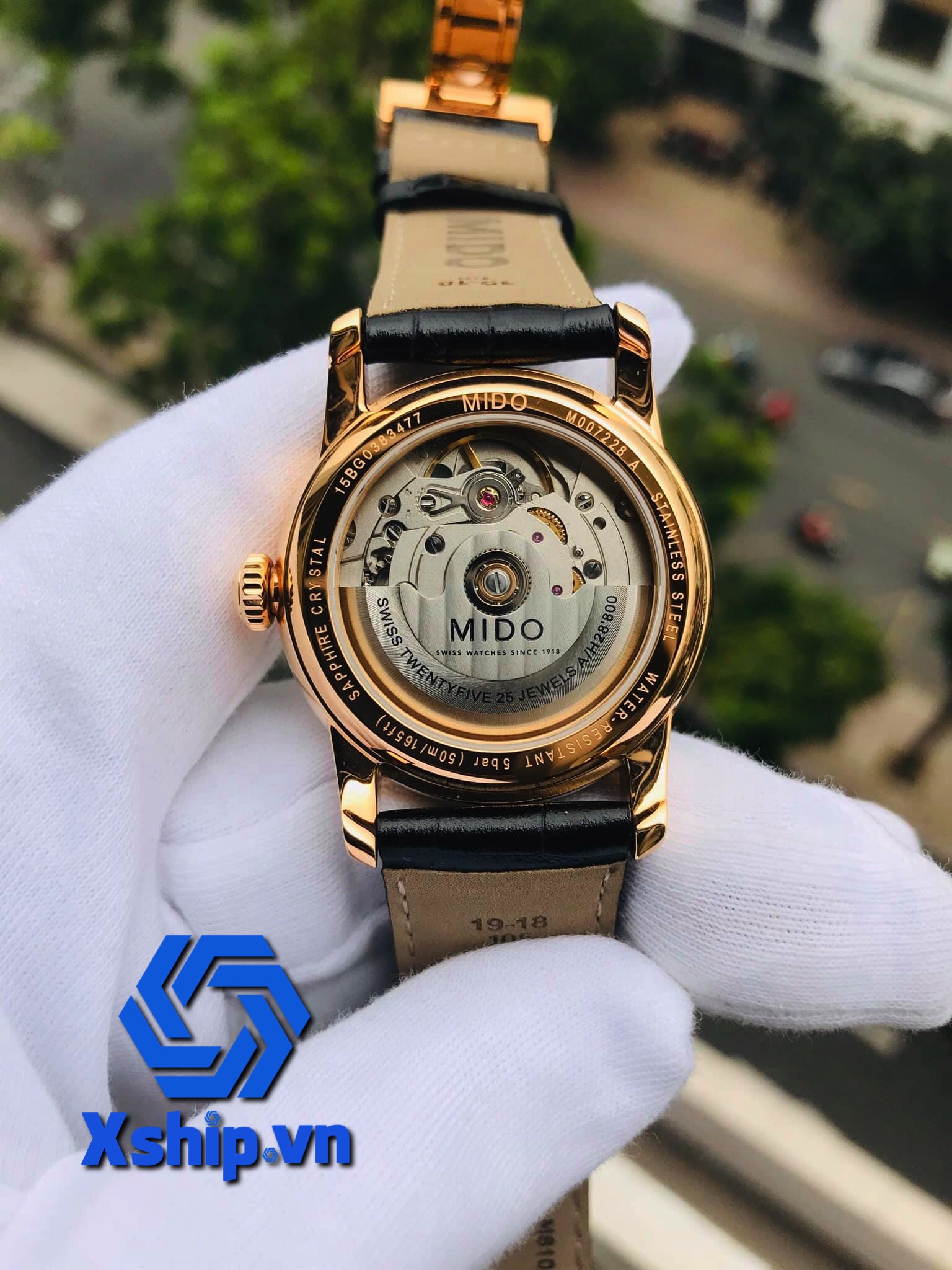 Mido Baroncelli II Automatic Ladies M007.228.36.036.00 (M0072283603600)