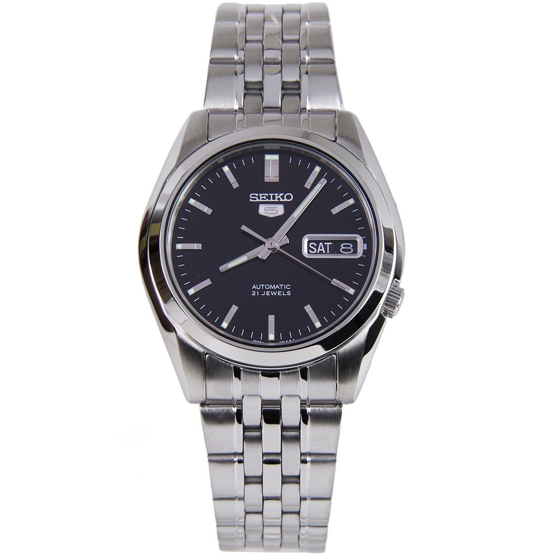Seiko 5 Automatic Black Dial Men Watch SNK361K1