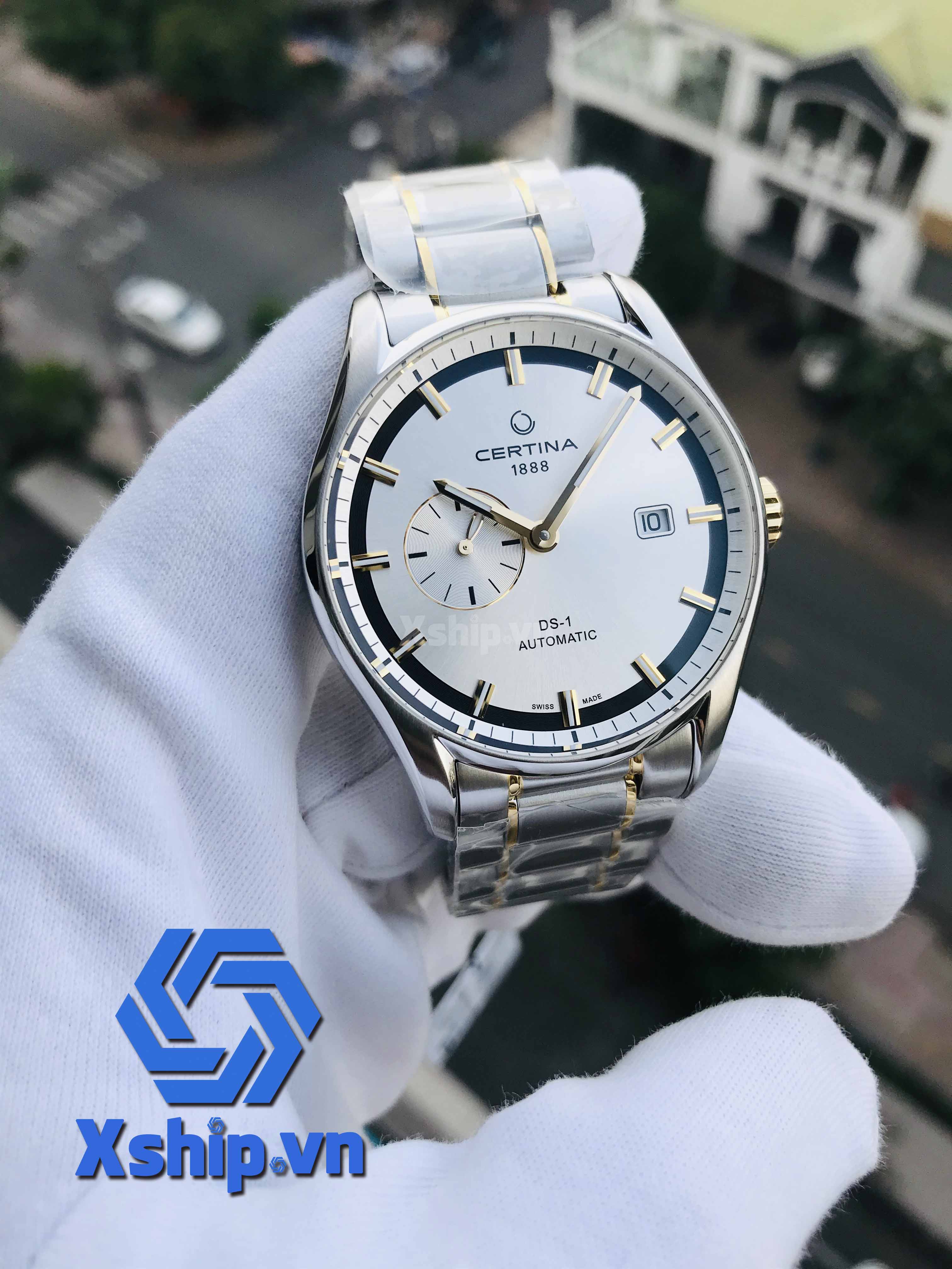 Certina DS 1 - Small Second Stainless Steel Two-Tone Mens Automatic ...